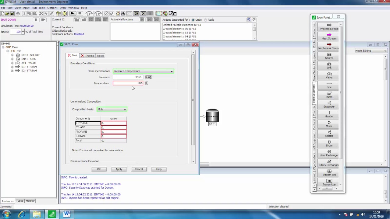 DYNSIM Process Simulation – Step 6