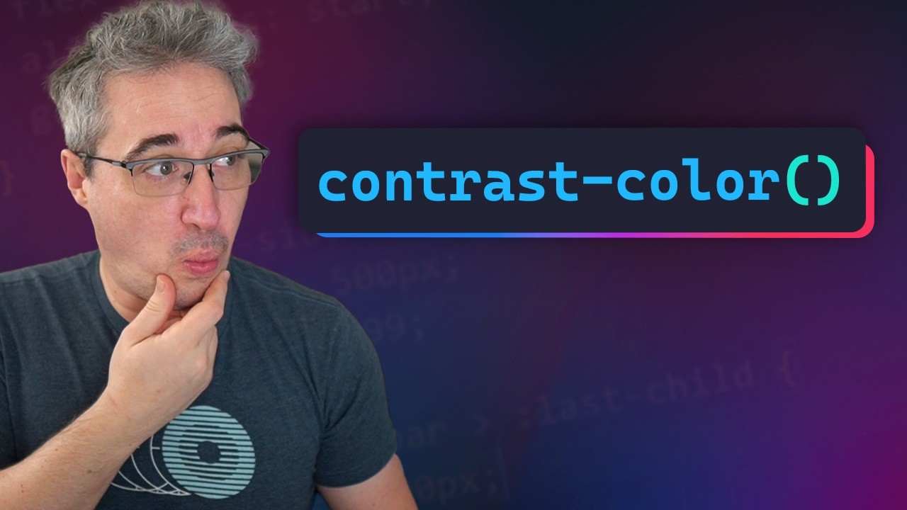 Dynamic text colors that actually work | contrast-color() breakdown