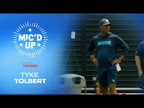 Tyke Tolbert at Minicamp | Mic'd Up