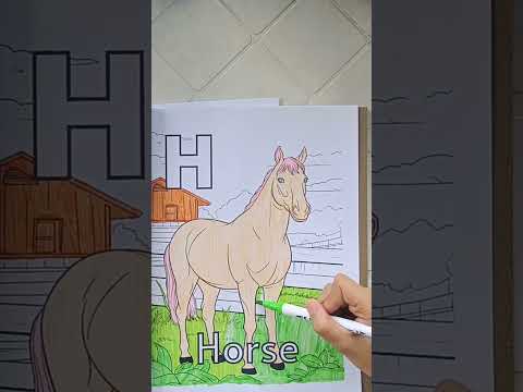 Alphabet Animal Coloring #coloringbooks #coloringpages #artandcraft #coloringbookpages #coloringbook