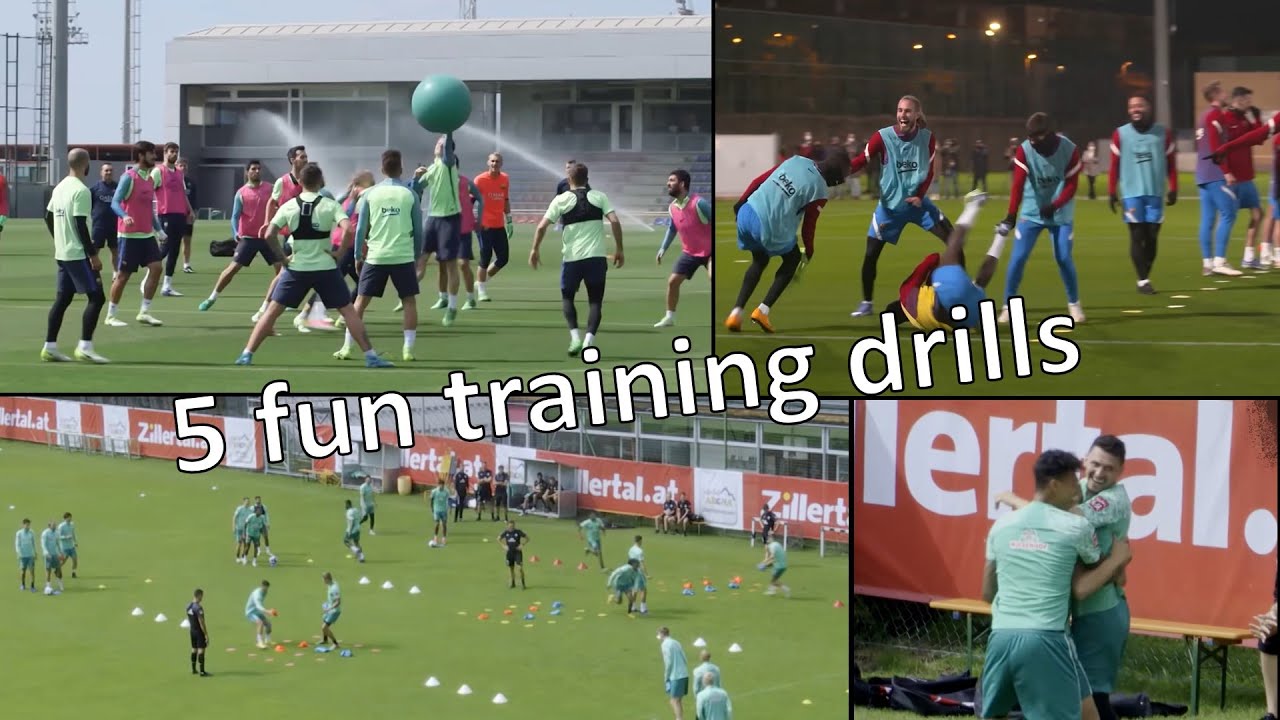 5 FUN DRILLS to use in your warm up