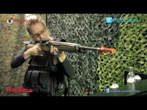 WE-Tech M14 Green Gas Airsoft Sniper Rifle Review