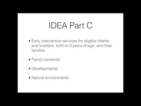 Pediatric documentation in natural environments