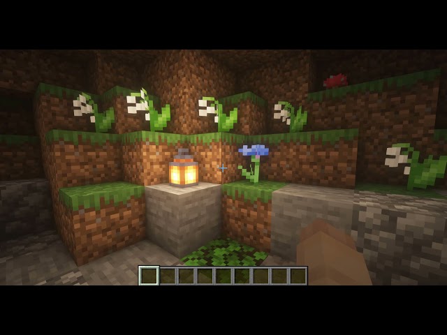 Cottagecore Cave Minecraft Map