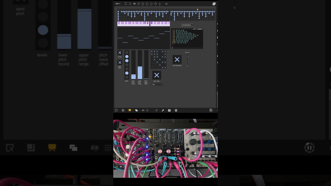 Grackle + Erbe Verb + Max/MSP #modularsynth #maxmsp