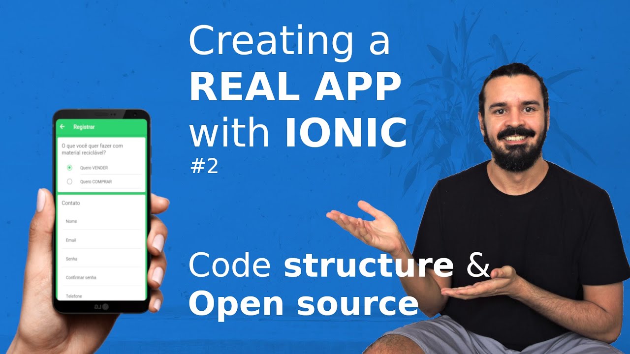 Ionic Tutorial #2 - Structure and open source project on github