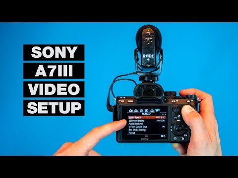 Sony A7 III: Quick setup (ILCE7M3B.CEC)