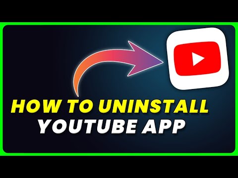 How to Uninstall YouTube App | How to Delete & Remove YouTube App