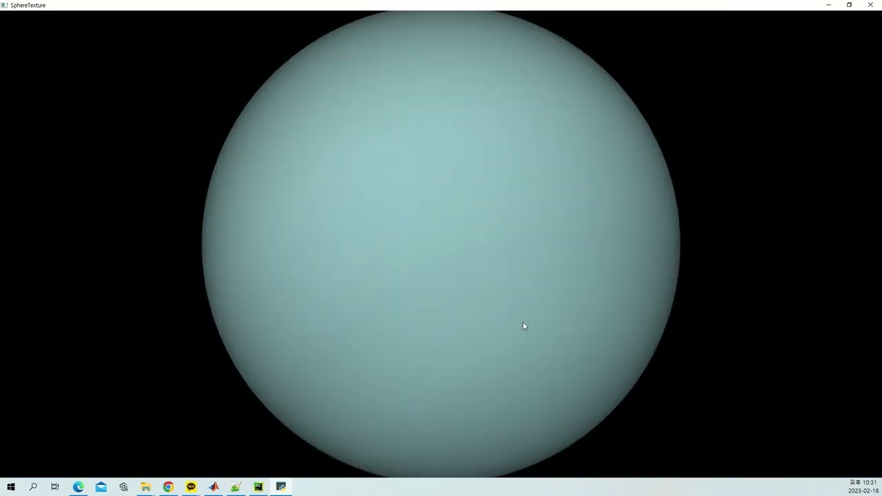 VTK Python Example - Uranus