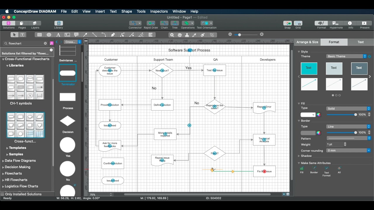 How to Create a Flowchart on a Mac