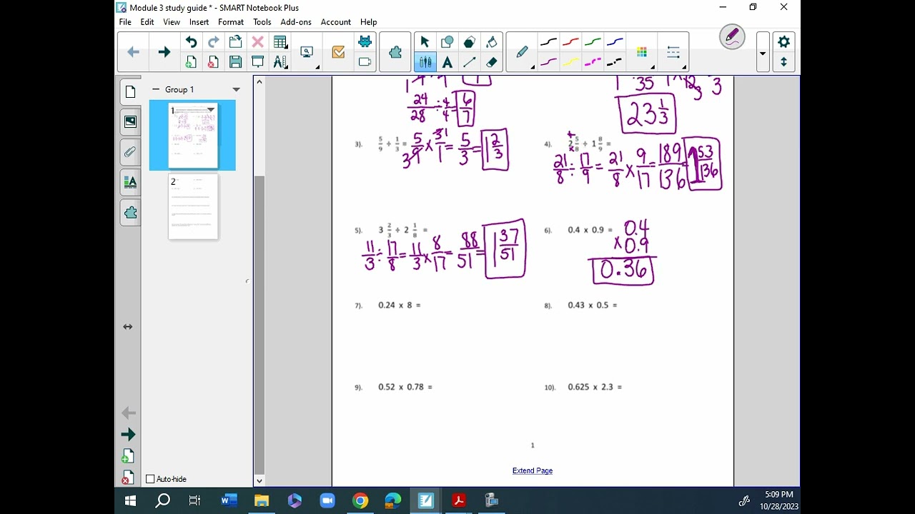 Module 3 Study guide answer key