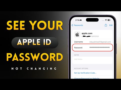 How To See Apple ID Password Without Changing It