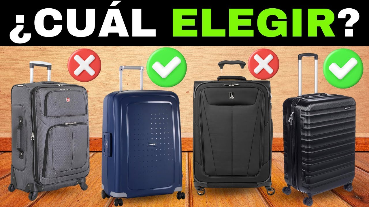 😲 Las 7 Mejores Maletas para Viajar [2026] ✈️ [Calidad/Precio] Para Avión y Viajes Internacionales