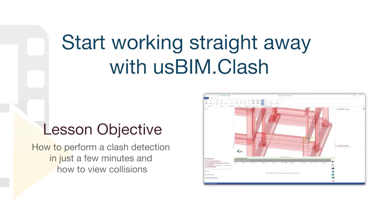usBIM.clash Tutorial - Start working straight away with usBIM.Clash - ACCA software