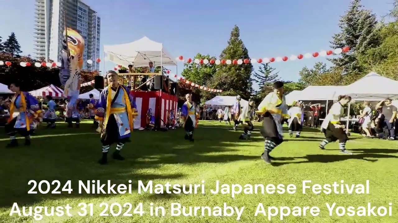 2024 Nikkei Matsuri Japanese Festival  August 31 2024 in Burnaby  Appare Yosakoi