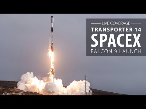 Watch live: SpaceX Falcon 9 rocket launches the Transporter-14 rideshare from Vandenberg, California