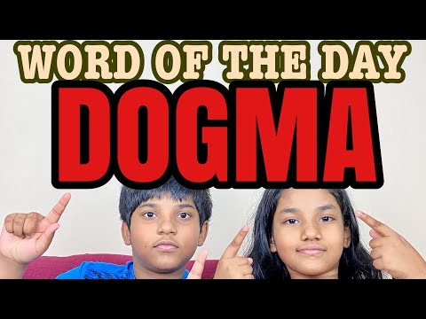 Dogma meaning | Dogma | Define Dogma