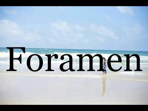 How To Pronounce Foramen🌈🌈🌈🌈🌈🌈Pronunciation Of Foramen