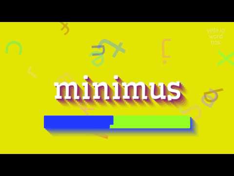 How to say "minimus"! (High Quality Voices)