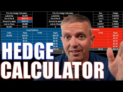 FOREX HEDGE CALCULATOR | Forex Hedging Strategy