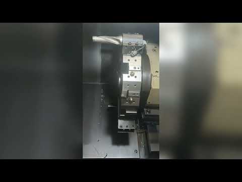Hwacheon Hi-Tech 200A CNC Lathe, 2009 - Fanuc Oi-TC Control,Mist Buster, Chip Conveyor and Tailstock