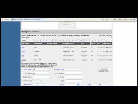 ImmPact 2 - Manage Sites