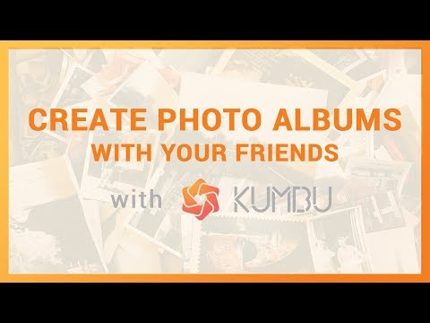 Create online photo albums with your friends