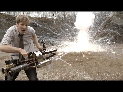 A Homemade Thermite Cannon Looks Like So Much Terribly Dangerous Fun