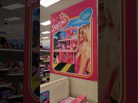 💕 Barbie movie display at Target ! #barbie #barbiemovie #margotrobbie