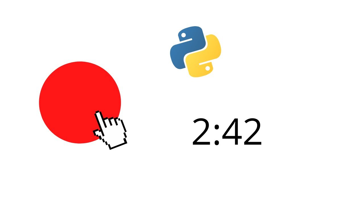 Clicker Game Speedrun in Python