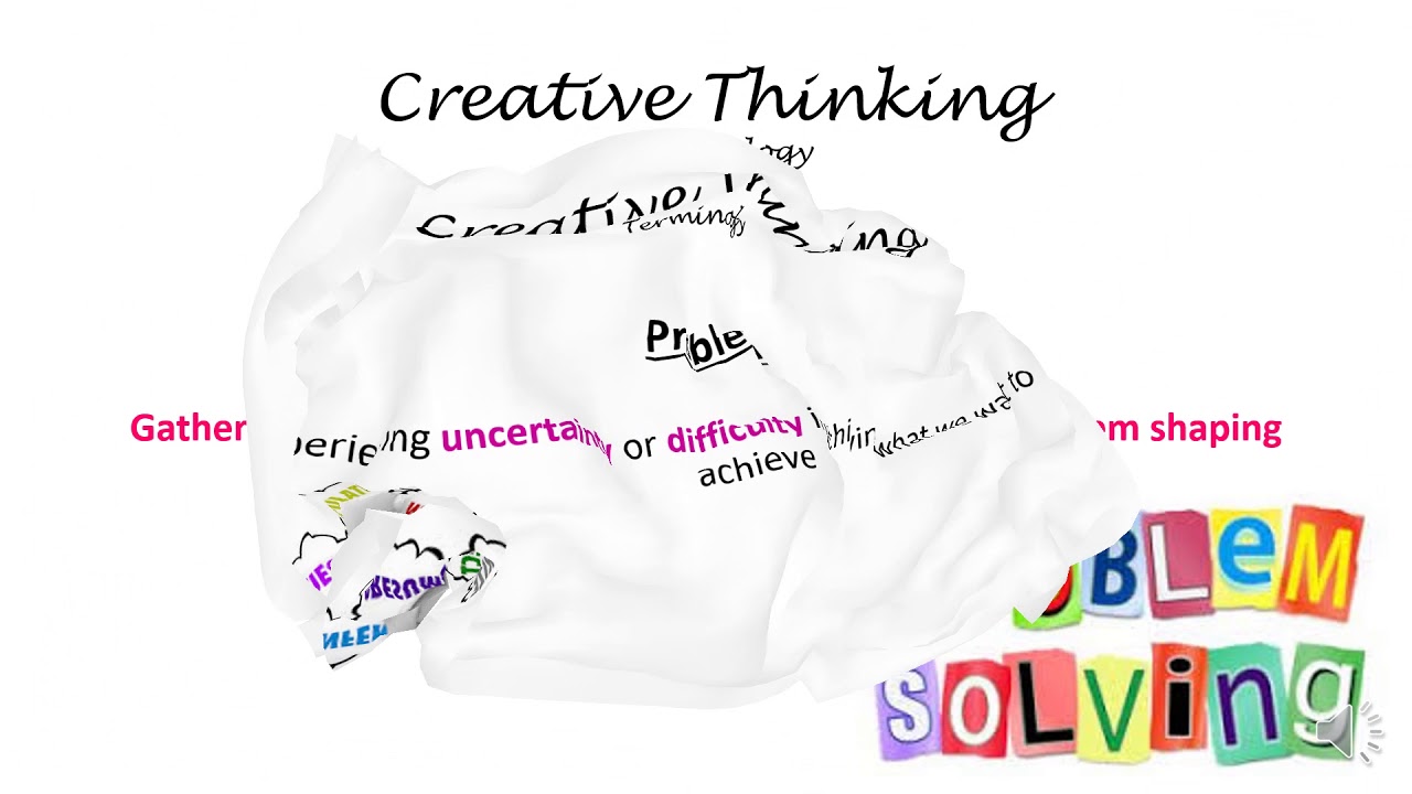 Creative Thinking   Lesson 1   Key concepts