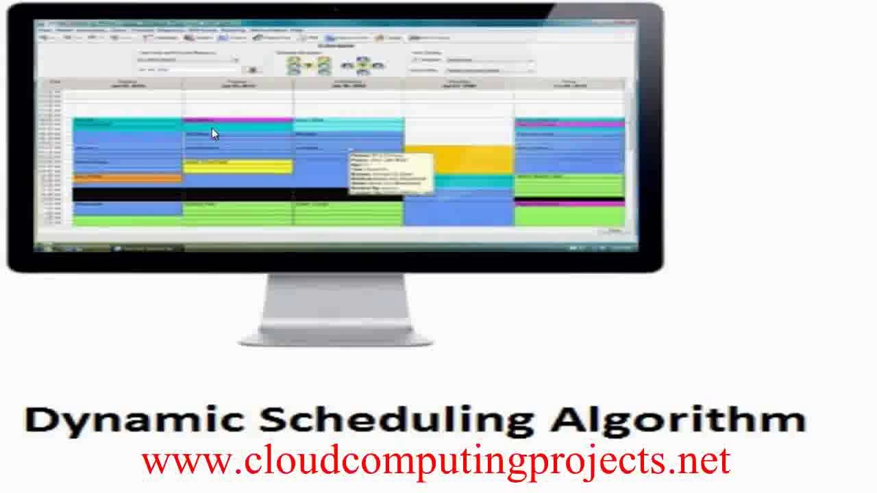 DYNAMIC SCHEDULING ALGORITHM CLOUDSIM PROJECTS