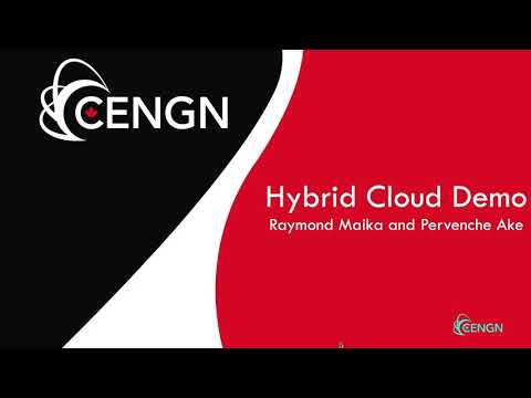 CENGN Hybrid Cloud Demo
