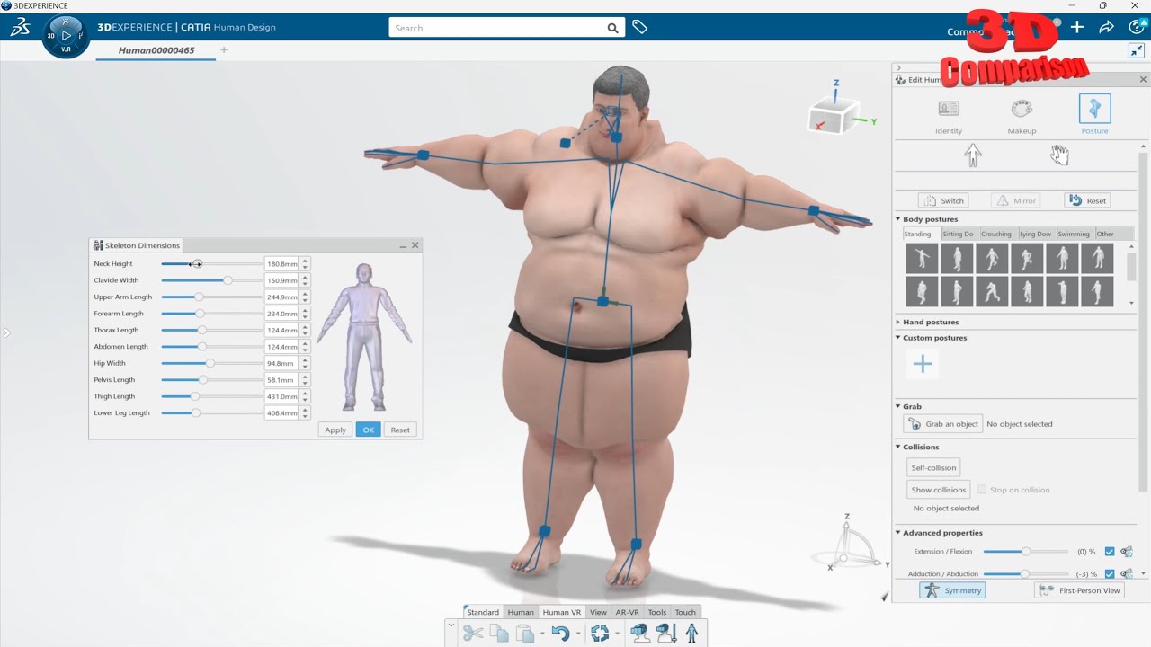 3D Experience  - CATIA - Human Design overview