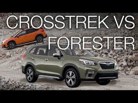 2019 Subaru Crosstrek vs Forester SUV Feature Comparison