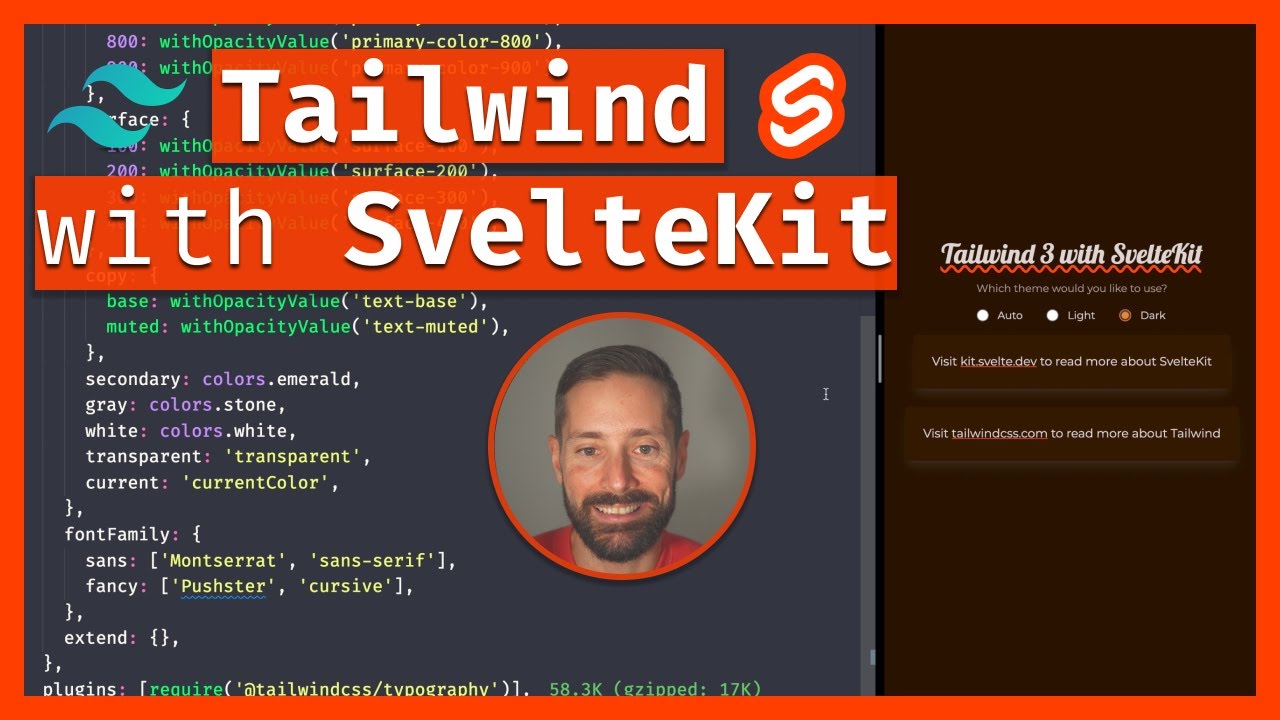 Tailwind with SvelteKit: How to setup + bonus tips
