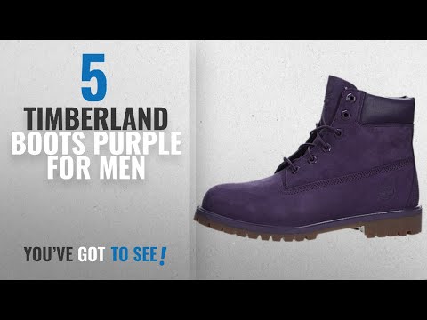 Top 10 Timberland Boots Purple [ Winter 2018 ]: Timberland 6" Waterproof Boots Unisex Juniors (7 Big