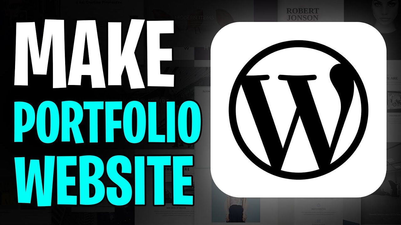 How to Make a Portfolio Website on WordPress | Quick Tutorial (2026)