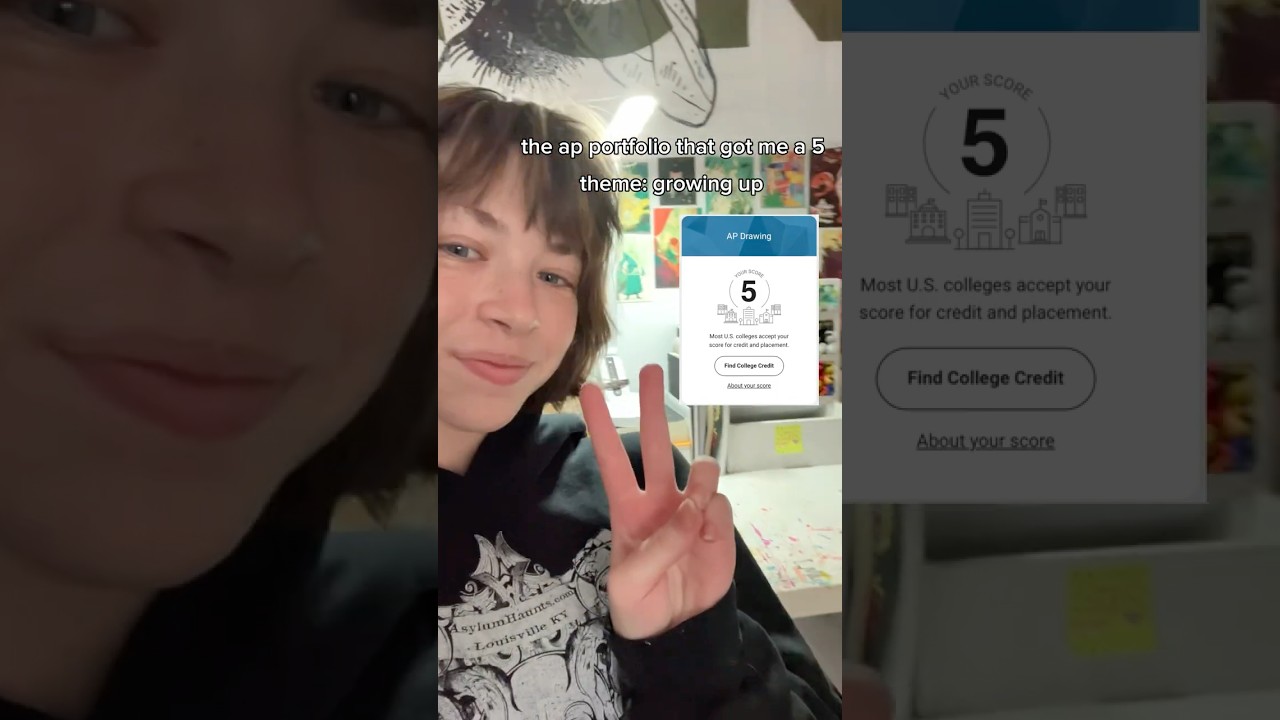 my perfect scoring ap art portfolio 🖍️ #apart #apartportfolio #artportfolio #apdrawing #apexams