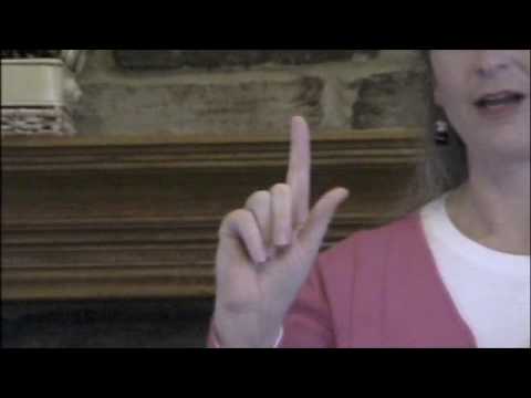 ASL alphabet on video | American Sign Language - Joy's way