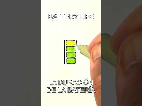 Learn Spanish! ¡Aprenda Inglés! BATTERY LIFE : LA DURACIÓN DE LA BATERÍA