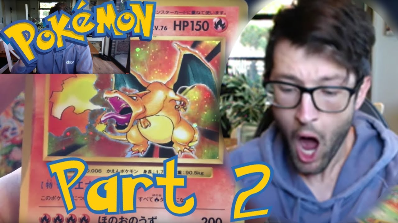 I Pulled The Base Set Charizard! Japanese CP6 Booster Box Opening