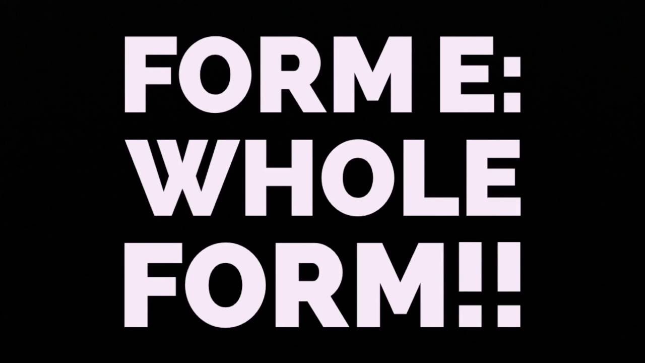 Form E: Combined Segments