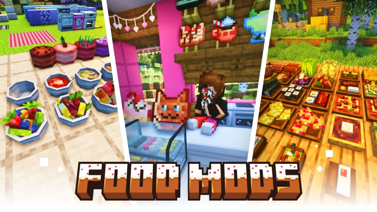 Top 10 Best Food Mods for Minecraft | 2025