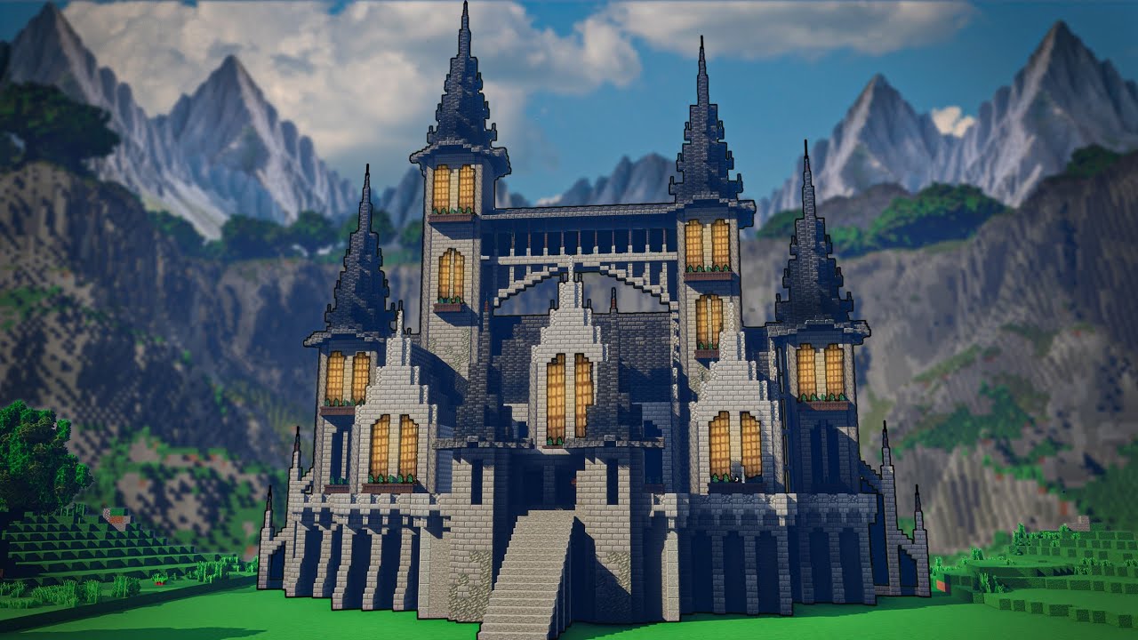 Minecraft Gothic Castle | How To Build Tutorial