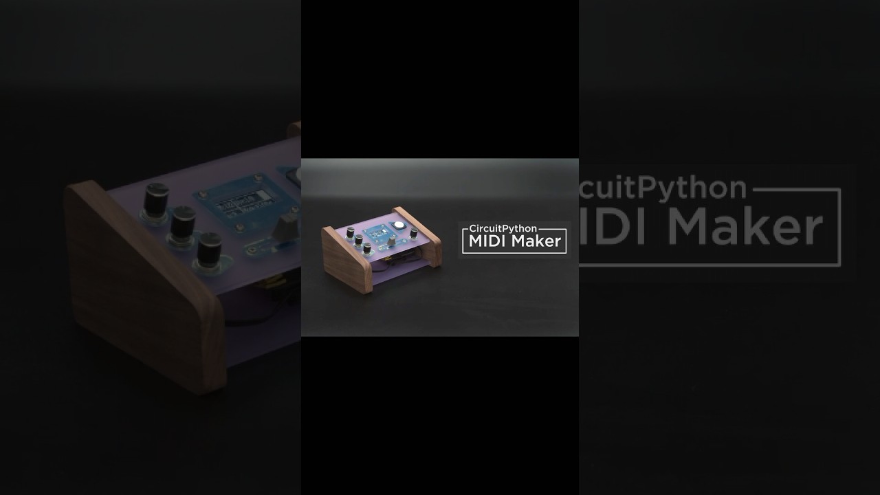 Control synths with MIDI using CircuitPython! learn.adafruit.com/midi-melody-maker 🎹 #adafruit