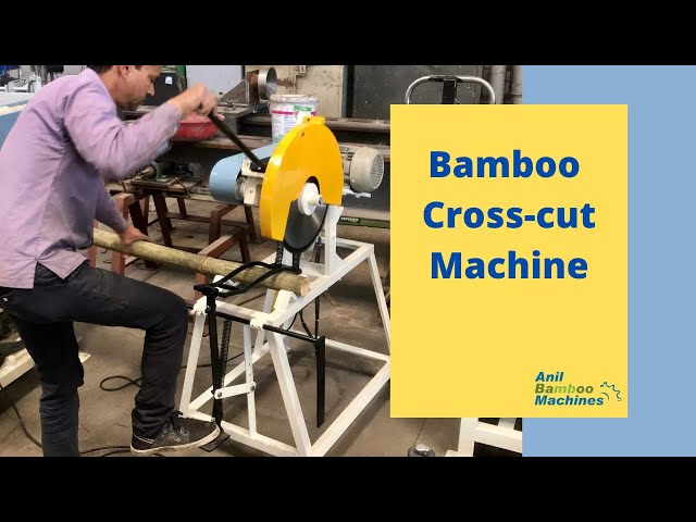 Bamboo Processing Machine - Bamboo Cross Cut Machine Manufacturer from ...