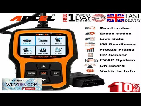 Ford Transit OBD2 Car Diagnostic Tool Erase Fault Code Reader Scanner Kit Review