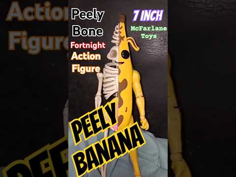 ✓ 🍌 (Peely Bone) | Fortnight | 7 Inch | Peely Banana | 2021 | McFarlane Toys | Action Figure