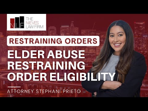 Who Can File an Elder Abuse Restraining Order (EARO)? | Oakland Elder Abuse Restraining Order Lawyer